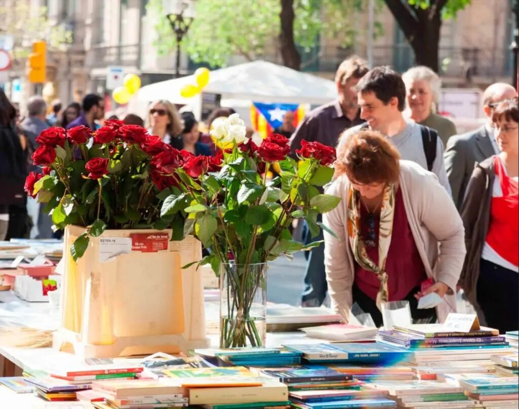 Sant Jordi, una fiesta de rosas y libros - Puntos de Fuga